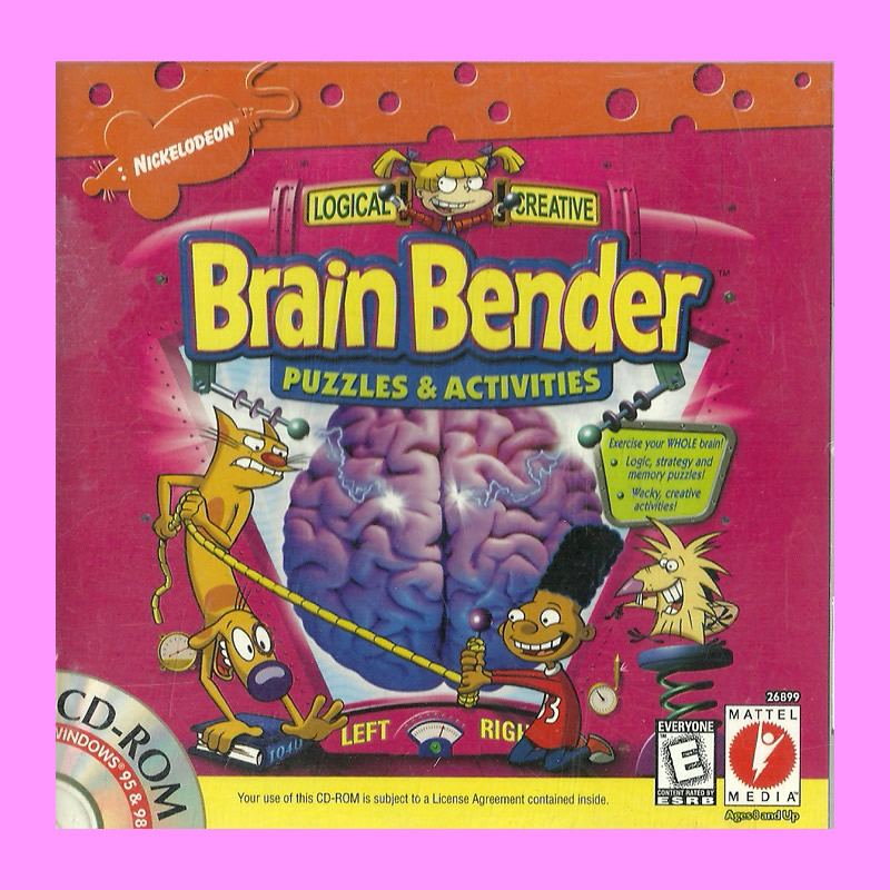Games - PC CD ROM - NICKELODEON - BRAIN BENDER for sale in Johannesburg ...