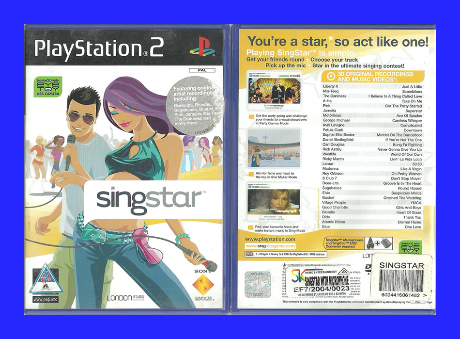 Games - SONY PLAYSTATION 2 GAME - SINGSTAR for sale in Johannesburg (ID ...