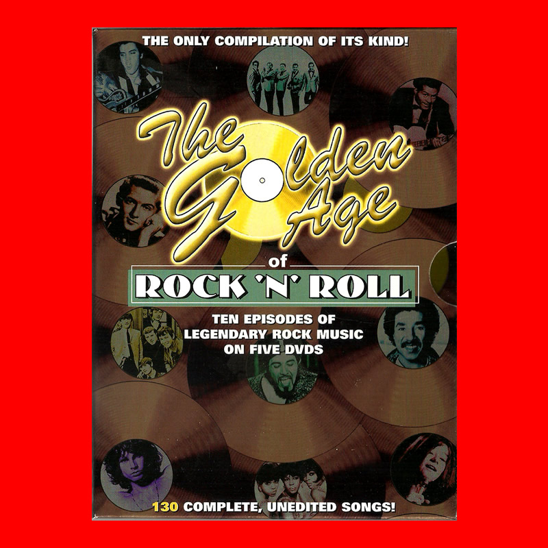 Rock - RARE DVD BOX SET - THE GOLDEN AGE OF ROCK 'N' ROLL [REGION 1 ...