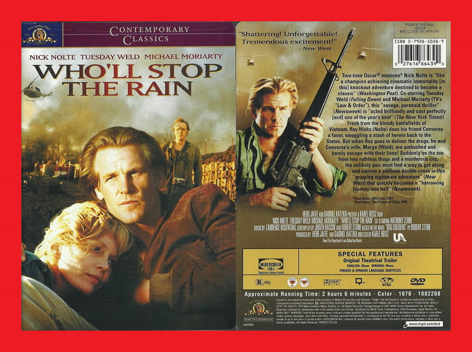 Movies - DVD - WHO`LL STOP THE RAIN - REGION 1 EDITION was listed for ...