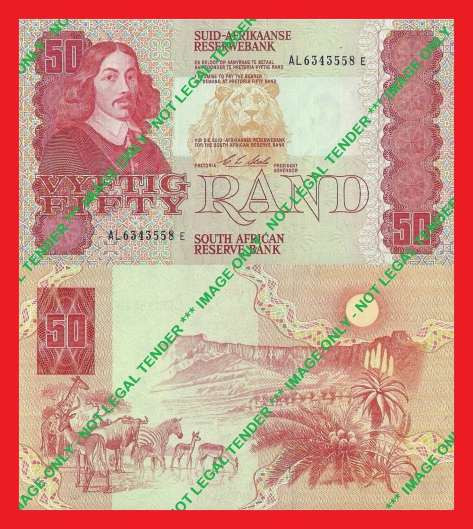 CL Stals - C.L. Stals R50 1st Issue Banknote UNCirculated was sold for ...