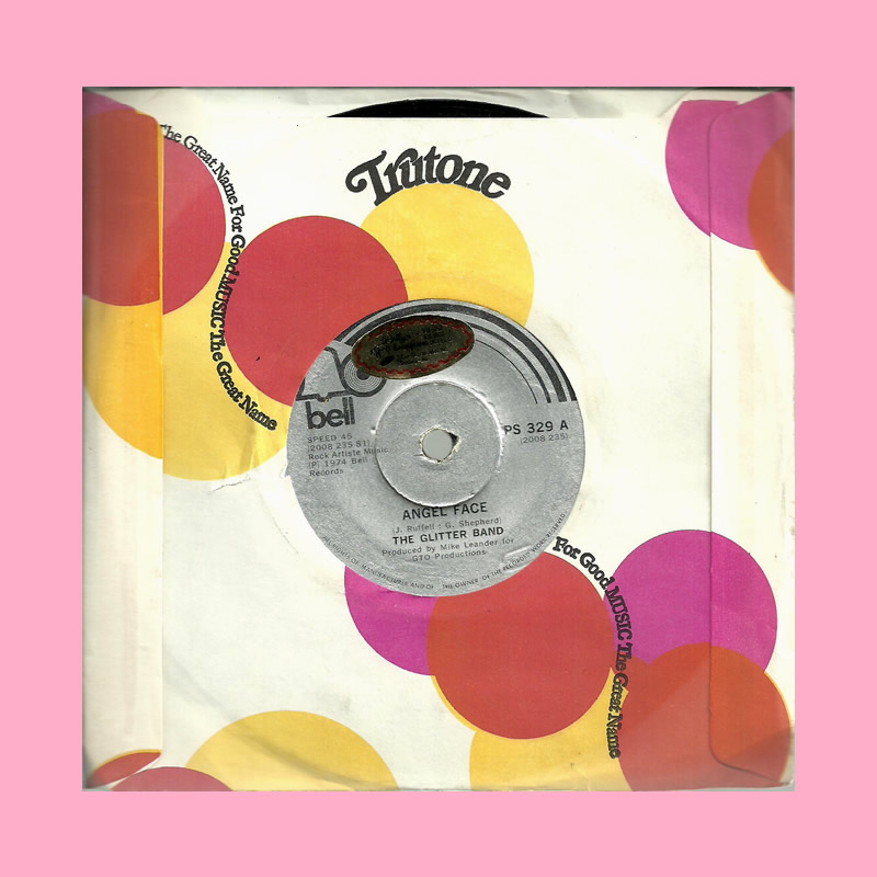 Pop - SEVEN SINGLE - ANGEL FACE BY THE GLITTER BAND was listed for R9 ...